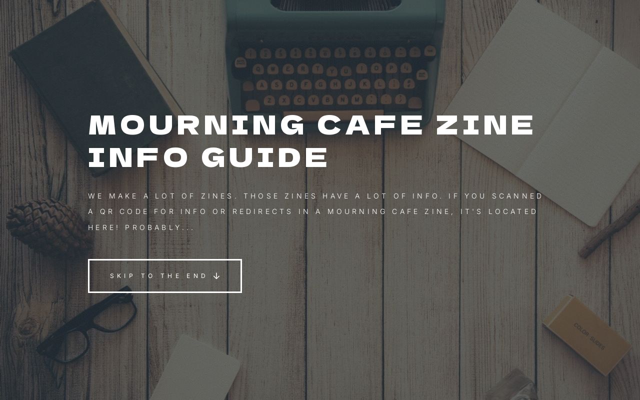 Mourning Cafe Redirect